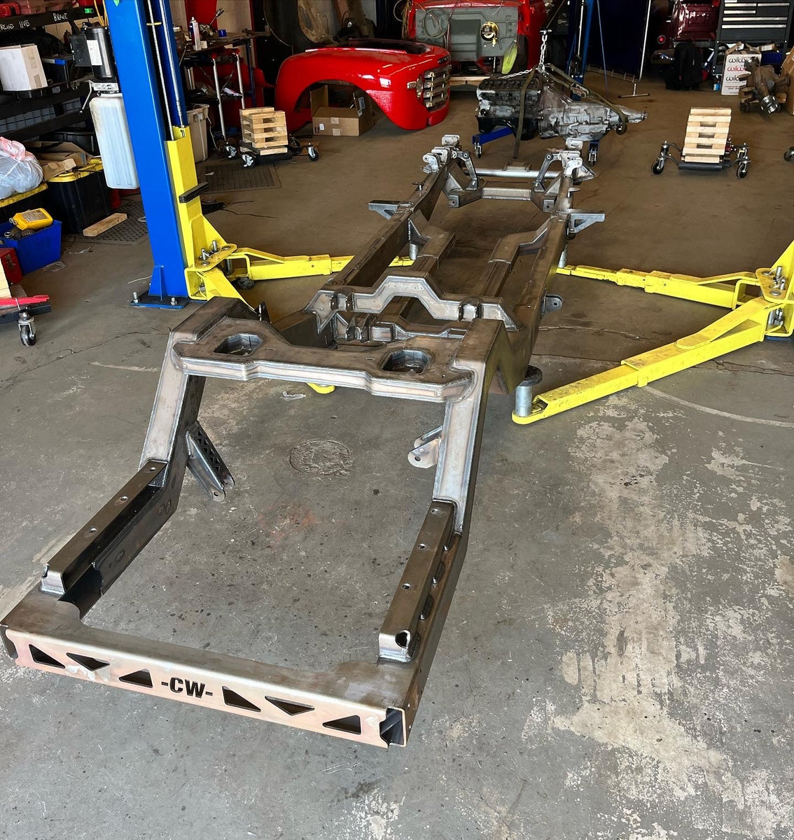 ‘48-‘52 Ford F1 Truck Air Ride Chassis – Commonwealth Chassis Works